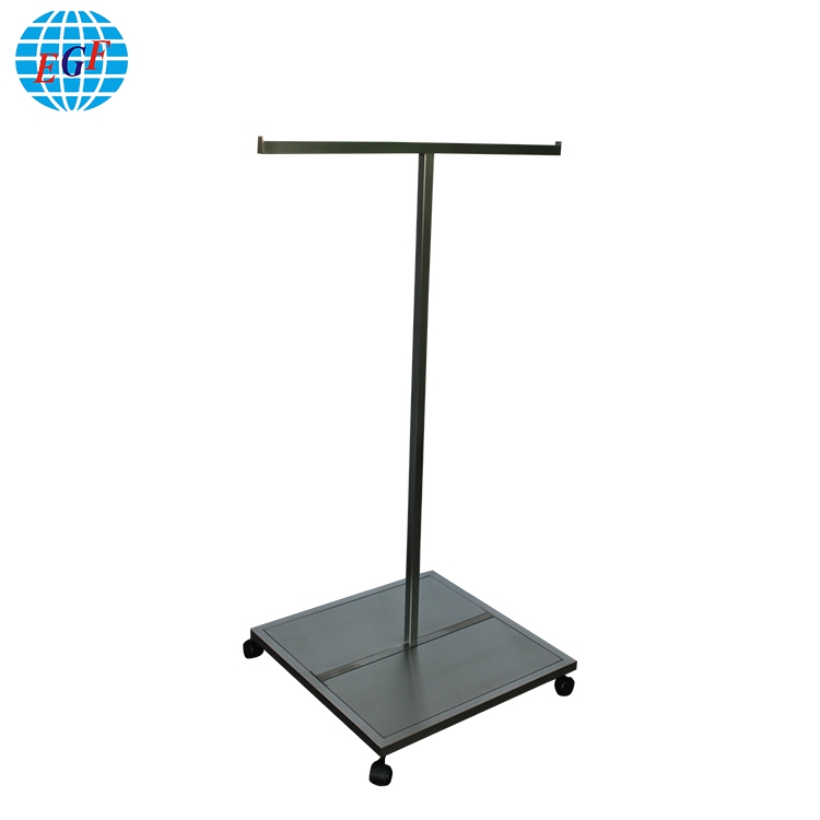 Custom Stable T Clothing Rack for Overcoats in Chrome finish ...
