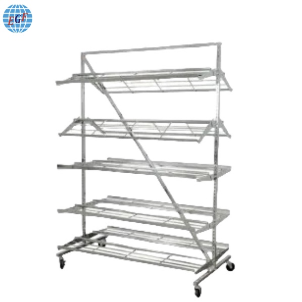 Custom Sturdy Five-Tier Bi-Directional Adjustable Metal Rack with ...
